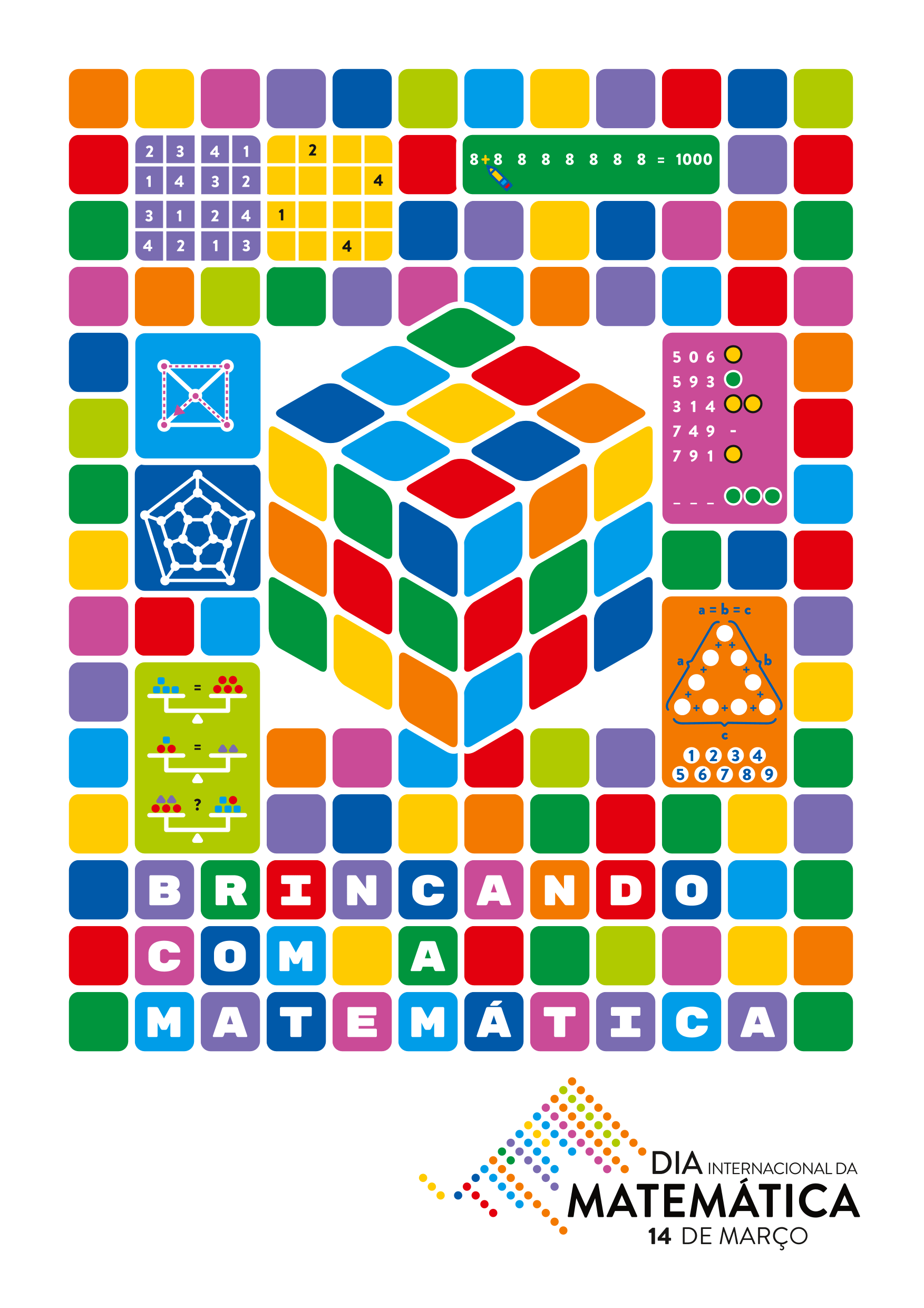 Dia Internacional da Matemática - 14 de Março - Biblioteca Escolar - AEMC